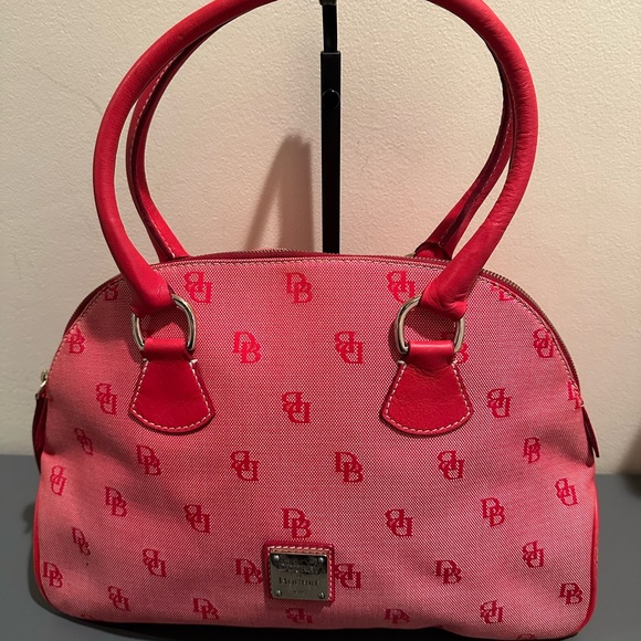 Dooney & Bourke | Bags | Dooney Bourke Red Dome Satchel | Poshmark